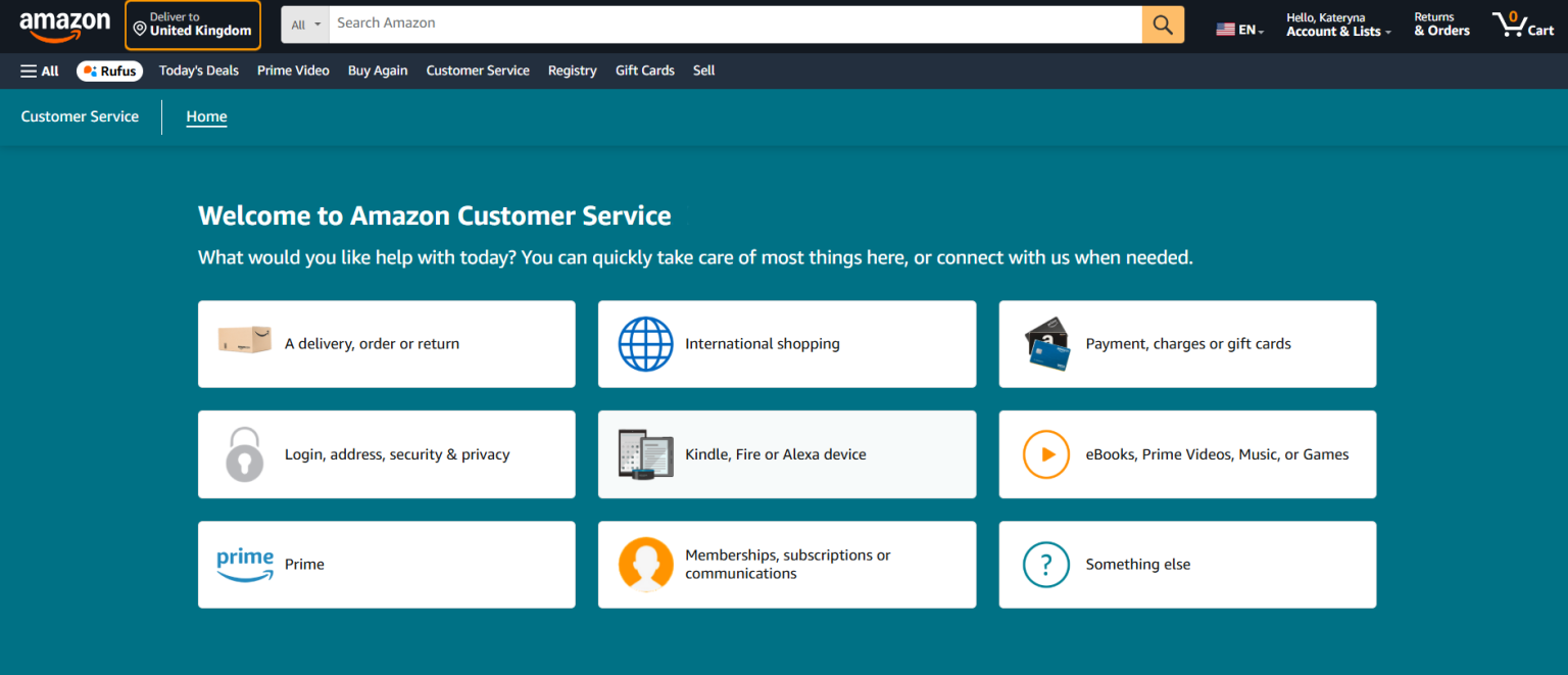 Jak skontaktować się z obsługą klienta Amazon (telefon, czat i inne)